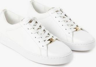 Michael Kors Keaton Ledersneaker in Weiß