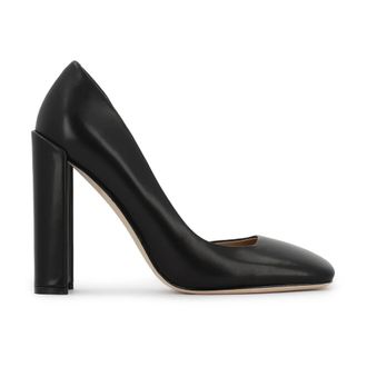 Kazar Schwarze Lederschuhe auf einem geometrischen Pfosten - - Shoes - Damen - Schwarzk - 39 EU