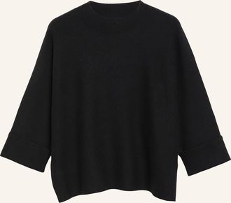 Comma Comma Pullover Mit 3/4-Arm schwarz
