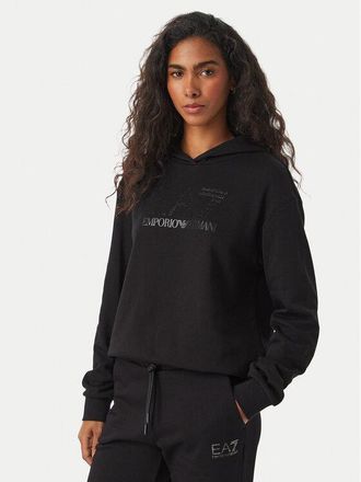 Emporio Armani Sweatshirt 7W000537 AF15831 MC043 Schwarz Regular Fit