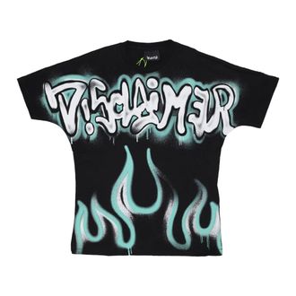 Disclaimer Big Logo T-shirt - - Tops - Herren - Schwarzk - XL