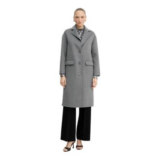 Silvian Heach Paraschiv Coat - - Coats - Damen - Grau - S