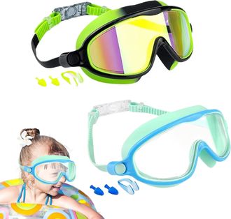 Generic Schwimmbrille f&uuml;r Kinder | Schwimmbrille zum Schwimmen | auslaufsicher f&uuml;r empfindliche Augen, Wasseraktivit&auml;ten, Sommer, Pool