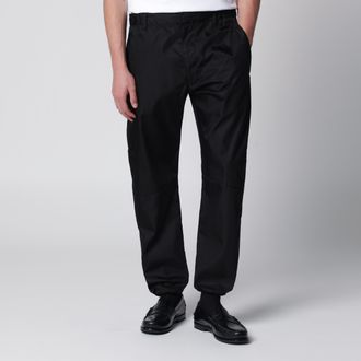Prada Black trousers in Re-Nylon