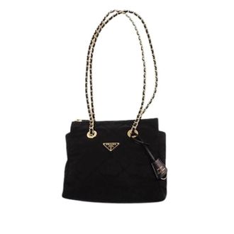 Prada Sac cabas matelass&eacute; doccasion - Femme - Pre-owned - Noir - Taille: ONE Size