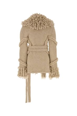 The Attico Ecru Maglieria Sweater