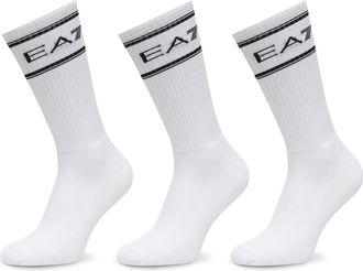 Emporio Armani Lange Socken EA7 Emporio Armani 7X000381 AF18572 M0066 Wei&szlig;