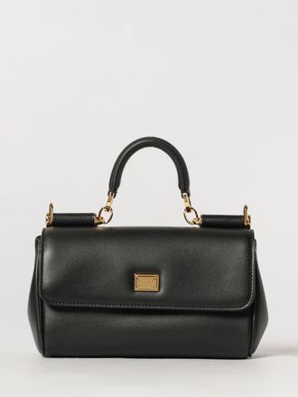Dolce & Gabbana Mini sac &agrave; main My Sicily en cuir avec charm logo