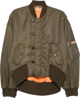 J.W.Anderson Utility Pocket Bomber Jacket - - Jackets - Damen - Gr&uuml;n - M