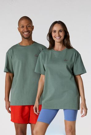 Jott T-shirt col rond mixte Vert sauge Lipe - Taille XL