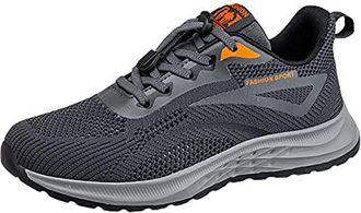 Generic Chaussures de randonn&eacute;e l&eacute;g&egrave;res en maille respirante pour homme | Chaussures en maille pour homme Couleur unie Chaussures de marche souples faciles &agrave; 