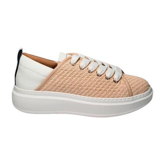 Alexander Smith Femme, Chaussures, Beige, Taille: 40 EU Pelle Baskets