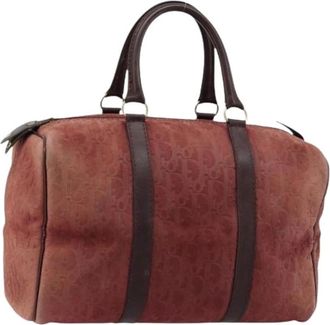 Dior Sac Boston Pre-owned - Femme - Pre-owned - Rouge - Taille: ONE Size