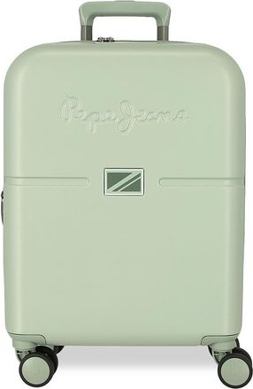 Pepe Jeans London Accent Valise Cabine, Deux F&auml;cher, aus widerstandsf&auml;higem und leichtem Polypropylen, 4 Schwenkrollen, S&auml;gereise mit laterale Kombination, Paar Joumma-