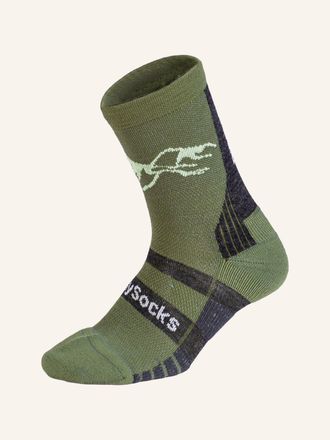 DillySocks Dillysocks Sportsocken Active Merino gruen