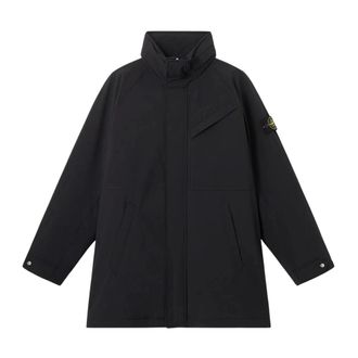 Stone Island Herren, M&auml;ntel, Schwarzk, LGr&ouml;&szlig;e