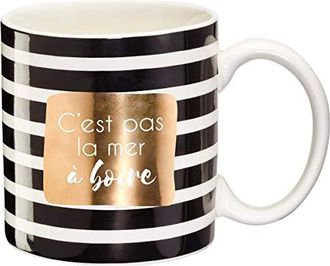 Draeger PARIS 1886 76000576 Es ist nicht das Meer zu trinken, Tasse, Porzellan, weiß