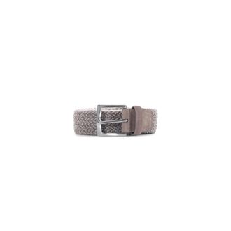 Orciani Ceinture &eacute;lastique Intrecciata - Homme - Accessoires - Beige - Taille: 100 CM