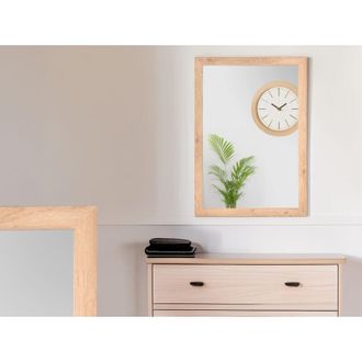 Mirrors and More Mirrors And More - Wandspiegel kim rechteckig mit Rahmen in Holz Dekor 48 x 68cm