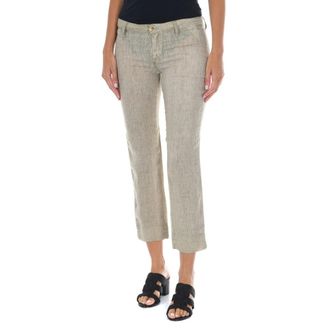 Met Met, Damen, Hosen, Beige, W27Größe