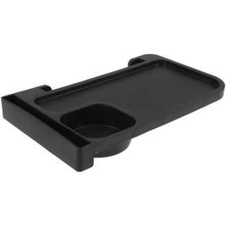 Valiclud Getr&auml;nkehalter aus ABS Kunststoff f&uuml;r Liegest&uuml;hle Seitenhalter mit Befestigung Wetterfester Organizer f&uuml;r Camping Garten und Strand