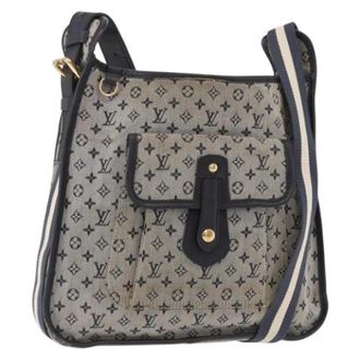 Louis Vuitton Pre-owned Monogram Mini Canvas Schultertasche - - Pre-owned - Damen - Blau - ONE SIZE