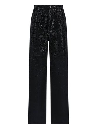 Golden Goose Rhinestone Straight Jeans