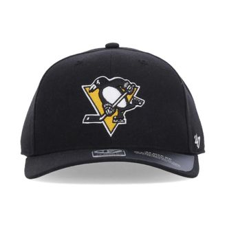 47 Brand Homme, Accessoires, Noir, Taille: ONE Size Casquette &agrave; Visi&egrave;re Courb&eacute;e