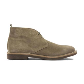 Officine Creative Homme, Chaussures, Beige, Taille: 44 EU Suede Desert Bottes