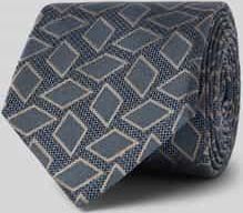 Willen Krawattenfabrik Krawatte aus Seide im Allover-Look (7,5 cm)