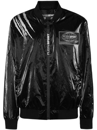 Plein Sport veste bomber Crease - Noir