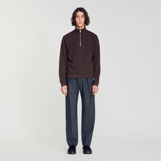 Sandro Sweatshirt en coton