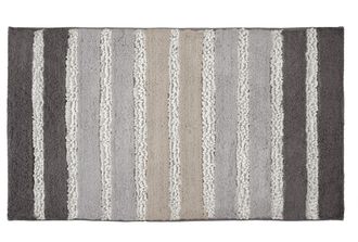 Kleine Wolke Badteppich Phoenix, 60x100 cm, Silbergrau