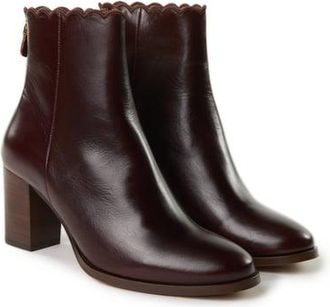 Maison Toufet Toufet House - Lederabsatz Slat Stiefel - braun