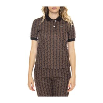 Lacoste Damen, Oberteile, Braun, SGr&ouml;&szlig;e