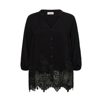 Soaked In Luxury Blusen & Hemden - - Blouses & Shirts - Damen - Schwarzk - XS