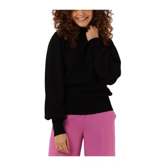 Y.A.S Strickpullover - - Knitwear - Damen - Schwarzk - M