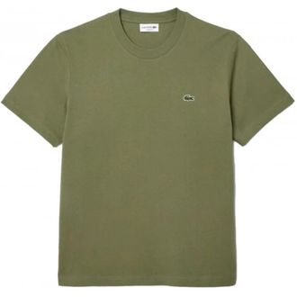 Lacoste Cotton T-shirt - - Tops - Herren - Gr&uuml;n - S