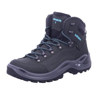 Semler LOWA W Renegade GTX Mid S-leisten Grau - Gore-Tex Wasserdichter komfortabler Damen Gore-Tex Multifunktionsschuh, Größ