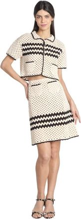 N&deg;21 Femme, Pulls, Multicolore, Taille: 42 FR Crochet Skirt