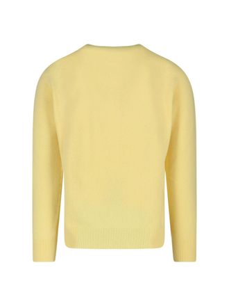 Jil Sander Mens Sweaters Yellow Virgin Wool