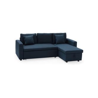 Happy Garden Ecksofa, umwandelbar, clark, 3-Sitzer, blau