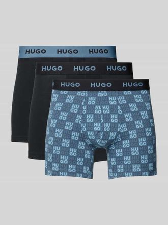 HUGO BOSS Trunks aus Baumwoll-Mix im 3er-Pack
