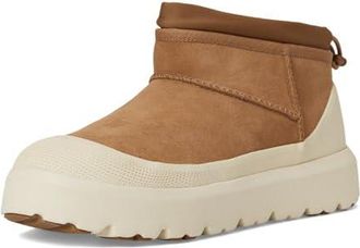 UGG Cl Ultra Mini Weather Hybrid Bottes tendance pour homme, Ch&acirc;taigne/blanc, 45 EU