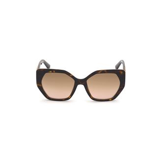 Guess GU7741 Lunettes de soleil, Havana/Marron, 57 mm