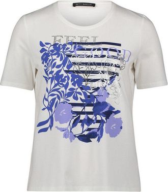 Betty Barclay Kurzarmshirt Damen mit Placement (1-tlg)