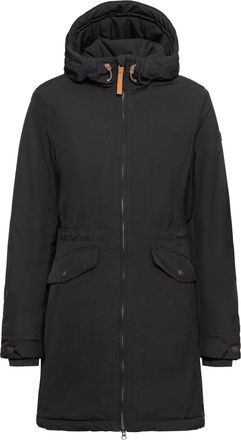 Camel Active Damen Funktionsmantel mit Kapuze Schwarz womenswear-38