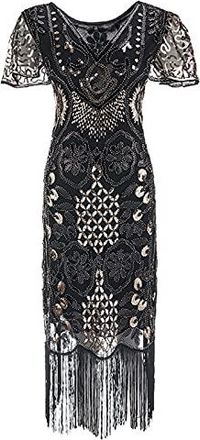 Generic Costume Annee 20 Femme Robe Gatsby Chic Et Elegante Robe Festive Ann&eacute;es 20 Robe Ann&eacute;es 1920 Robe Paillette Frange Costume Annee 20 Femme Rouge D&eacute;guise