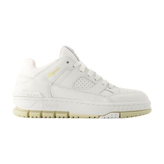 Axel Arigato Womens Area Lo Sneaker White Calfskin