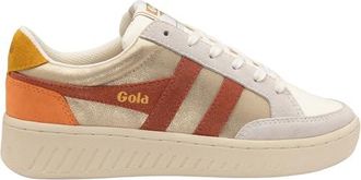 Gola Mixte Superslam Blaze Baskets, Gold/Chalk Pink/Windsor Wine, 39 EU